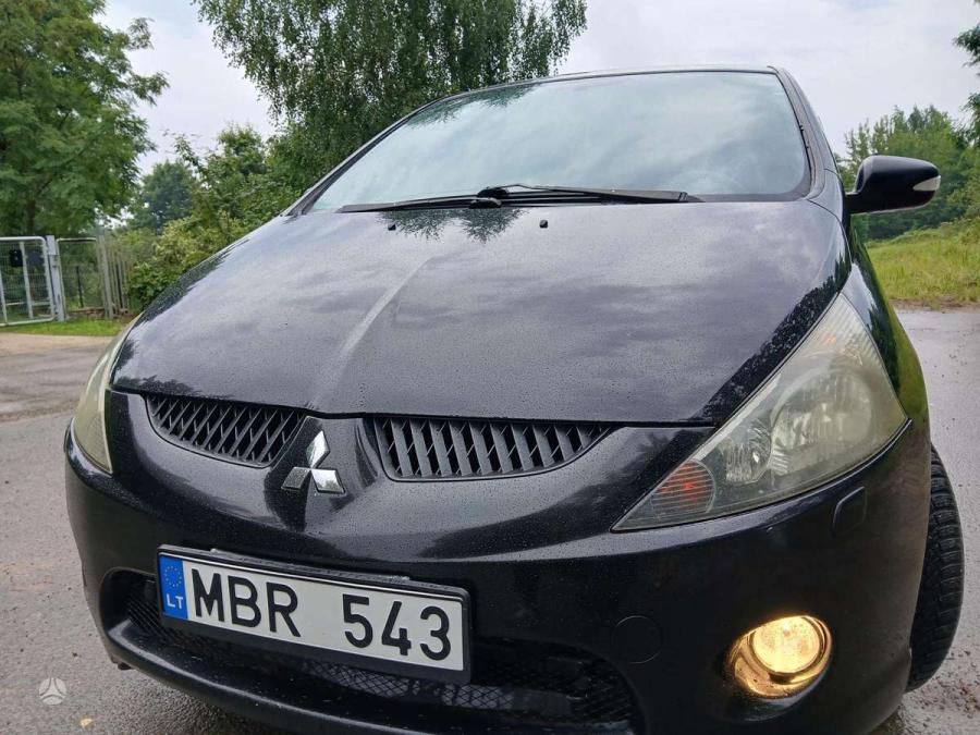 Melns Mitsubishi Grandis 2004 Kauņa, ar dzinēja tilpumu 2.40 L un nobraukumu 351 tūkst. km par 2250 €, foto 14 vietnē AUTOMOTO.COM.LV