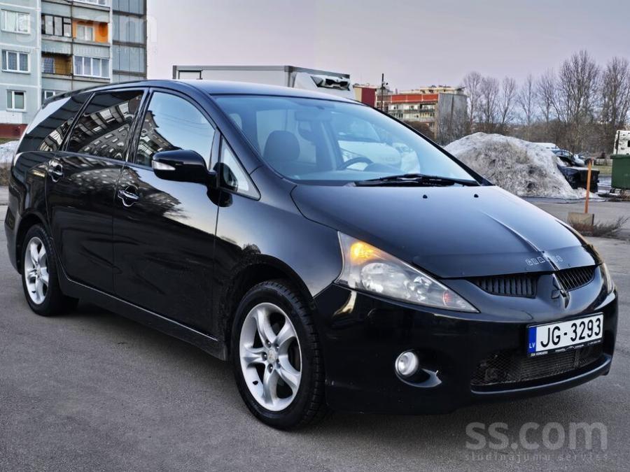 Melns Mitsubishi Grandis 2006 Rīga, ar dzinēja tilpumu 2.00 L un nobraukumu 327 tūkst. km par 2990 €, foto 1 vietnē AUTOMOTO.COM.LV