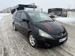 Black Mitsubishi Grandis 2007 in Kaunas, with an engine capacity of 2.00 L and mileage of 343 thousand km for 2300 €, photo  on AUTOMOTO.COM.LV