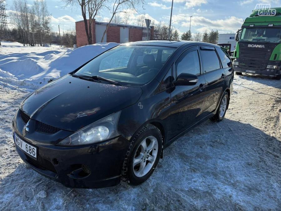 Melns Mitsubishi Grandis 2007 Kauņa, ar dzinēja tilpumu 2.00 L un nobraukumu 344 tūkst. km par 1750 €, foto 1 vietnē AUTOMOTO.COM.LV