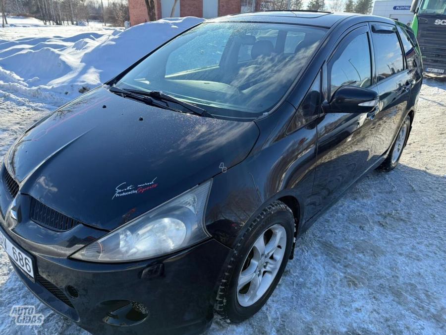 Melns Mitsubishi Grandis 2007 Kauņa, ar dzinēja tilpumu 2.00 L un nobraukumu 344 tūkst. km par 1750 €, foto 6 vietnē AUTOMOTO.COM.LV