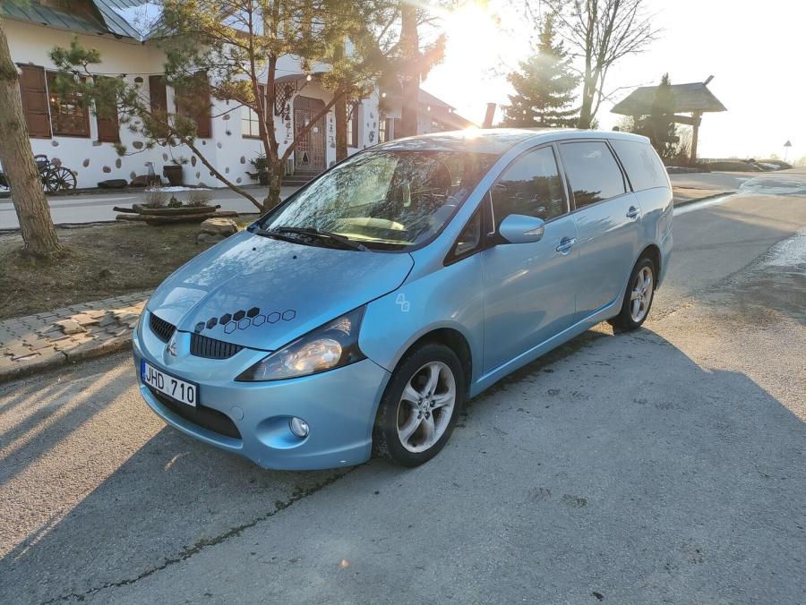 Zils Mitsubishi Grandis 2004 Kretinga, ar dzinēja tilpumu 2.40 L un nobraukumu 313 tūkst. km par 1299 €, foto 1 vietnē AUTOMOTO.COM.LV