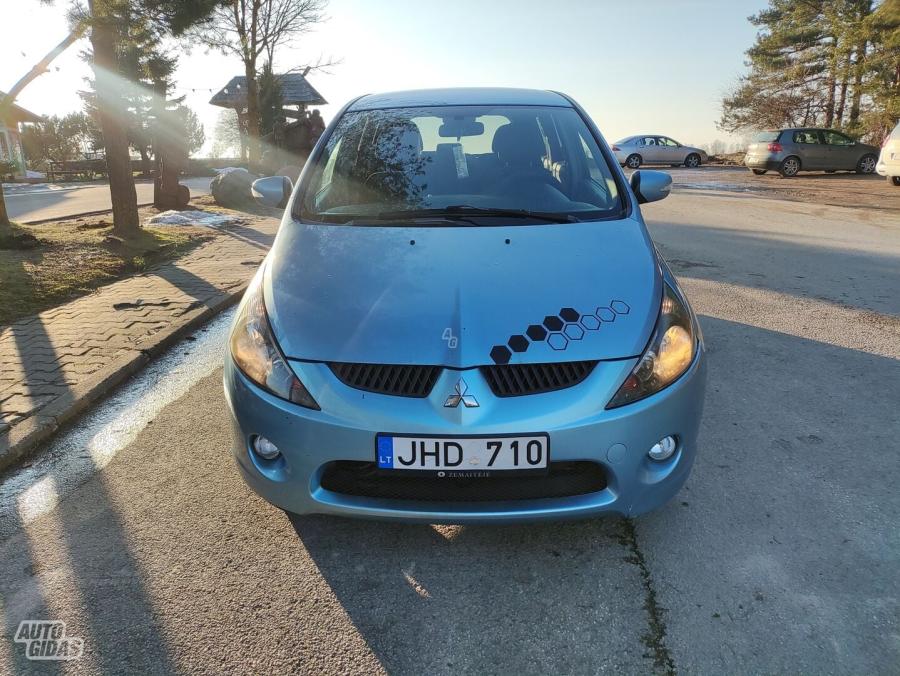 Zils Mitsubishi Grandis 2004 Kretinga, ar dzinēja tilpumu 2.40 L un nobraukumu 313 tūkst. km par 1299 €, foto 4 vietnē AUTOMOTO.COM.LV
