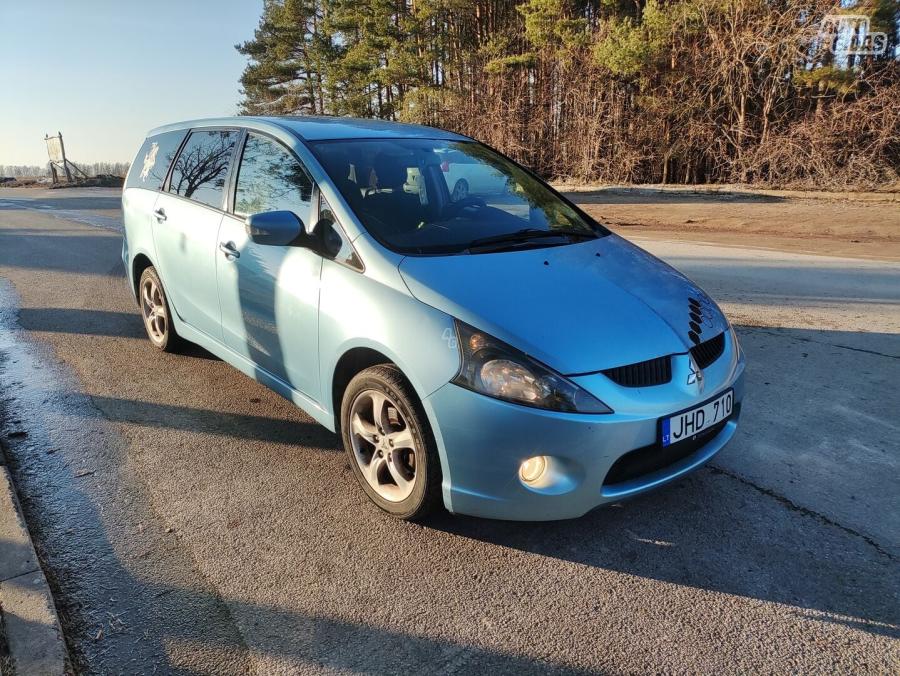 Zils Mitsubishi Grandis 2004 Kretinga, ar dzinēja tilpumu 2.40 L un nobraukumu 313 tūkst. km par 1299 €, foto 7 vietnē AUTOMOTO.COM.LV