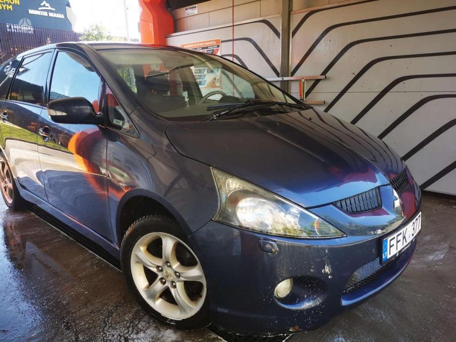 Blue Mitsubishi Grandis 2005 in Vilnius, with an engine capacity of 2.40 L and mileage of 230 thousand km for 2490 €, photo 16 on AUTOMOTO.COM.LV