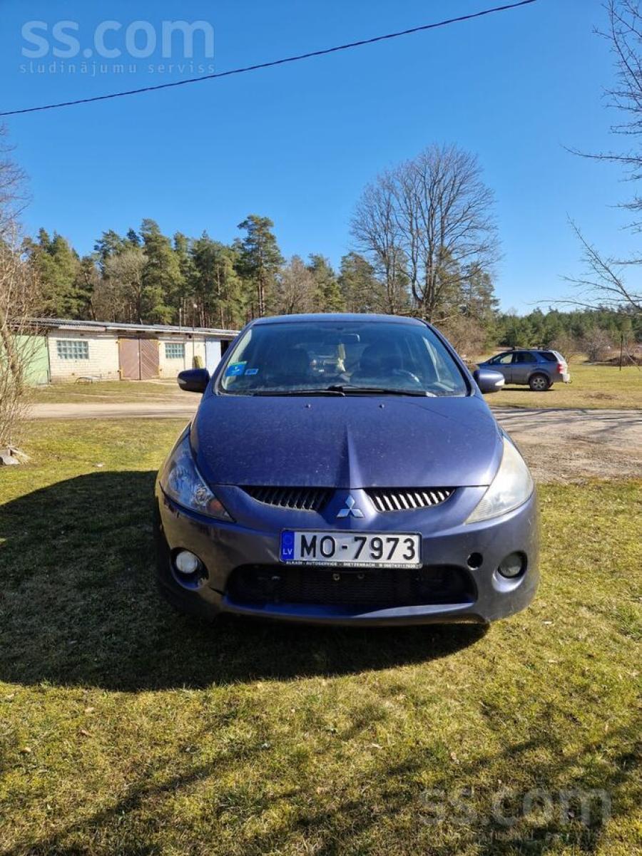 Zils Mitsubishi Grandis 2007 Liepāja, ar dzinēja tilpumu 2.00 L un nobraukumu 405 tūkst. km par 1150 €, foto 2 vietnē AUTOMOTO.COM.LV