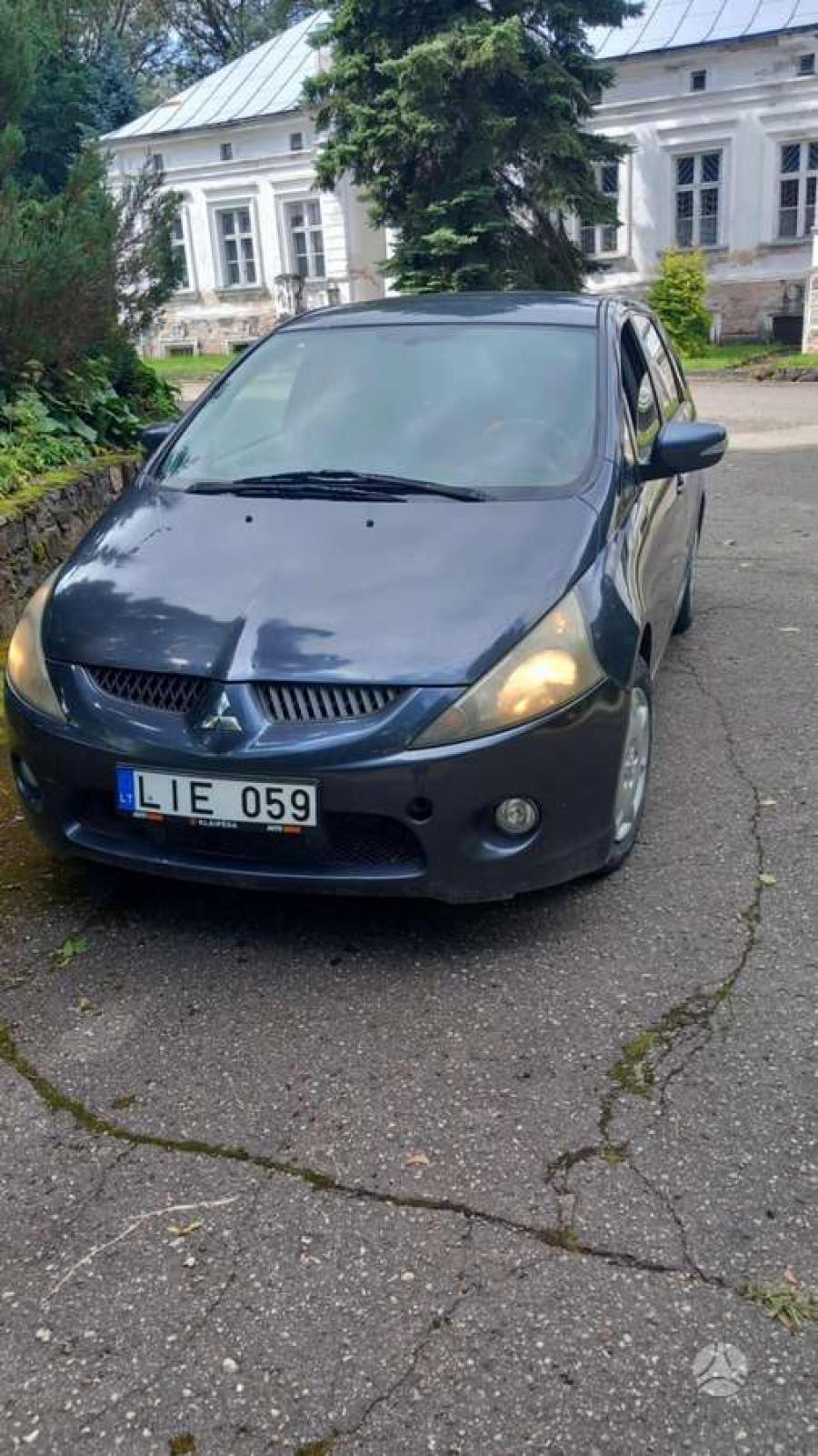 Zils Mitsubishi Grandis 2007 Kupiškis, ar dzinēja tilpumu 2.00 L un nobraukumu 280 tūkst. km par 1450 €, foto 1 vietnē AUTOMOTO.COM.LV