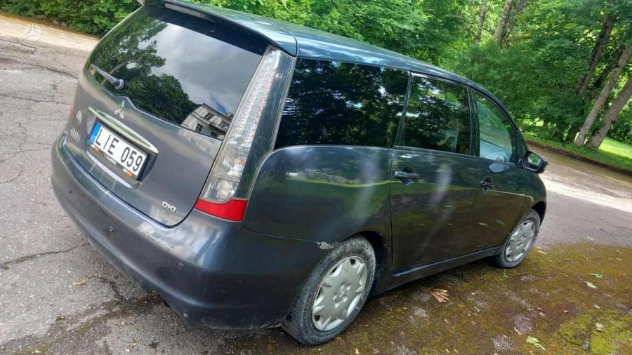 Zils Mitsubishi Grandis 2007 Kupiškis, ar dzinēja tilpumu 2.00 L un nobraukumu 280 tūkst. km par 1450 €, foto 6 vietnē AUTOMOTO.COM.LV