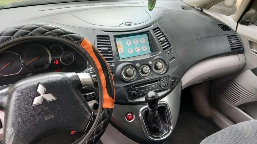 Zils Mitsubishi Grandis 2007 Kupiškis, ar dzinēja tilpumu 2.00 L un nobraukumu 280 tūkst. km par 1450 €, foto 8 vietnē AUTOMOTO.COM.LV