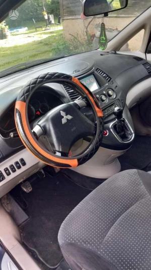 Zils Mitsubishi Grandis 2007 Kupiškis, ar dzinēja tilpumu 2.00 L un nobraukumu 280 tūkst. km par 1450 €, foto 10 vietnē AUTOMOTO.COM.LV