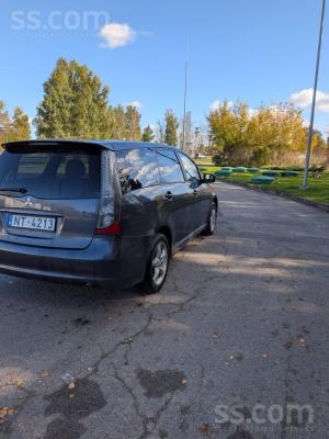 Blue Mitsubishi Grandis 2007 in Riga, with an engine capacity of 2.00 L and mileage of 217 thousand km for 2200 €, photo 16 on AUTOMOTO.COM.LV