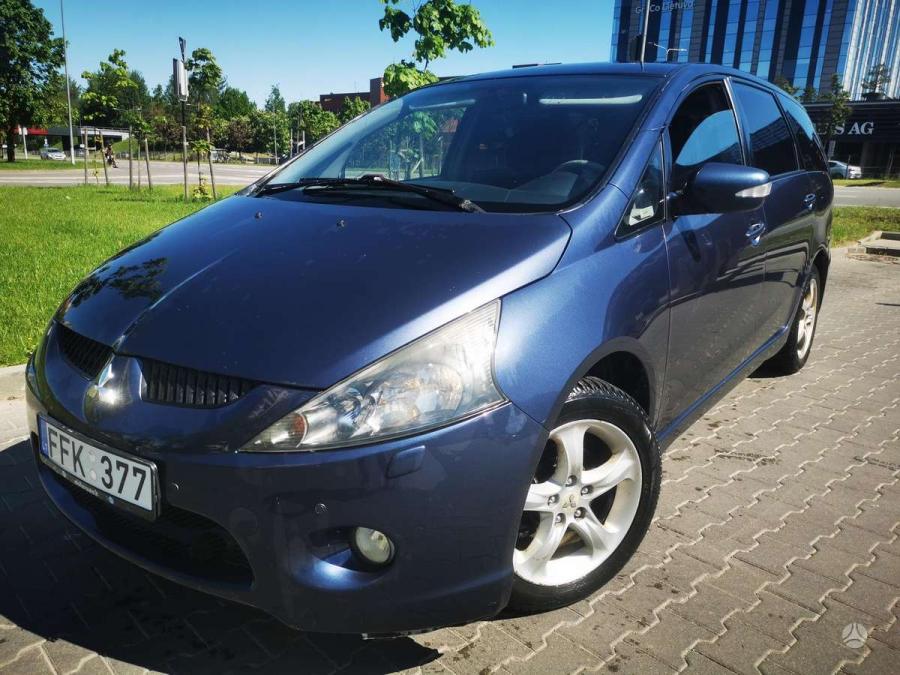 Pelēks Mitsubishi Grandis 2004 Viļņa, ar dzinēja tilpumu 2.40 L un nobraukumu 230 tūkst. km par 2444 €, foto 11 vietnē AUTOMOTO.COM.LV