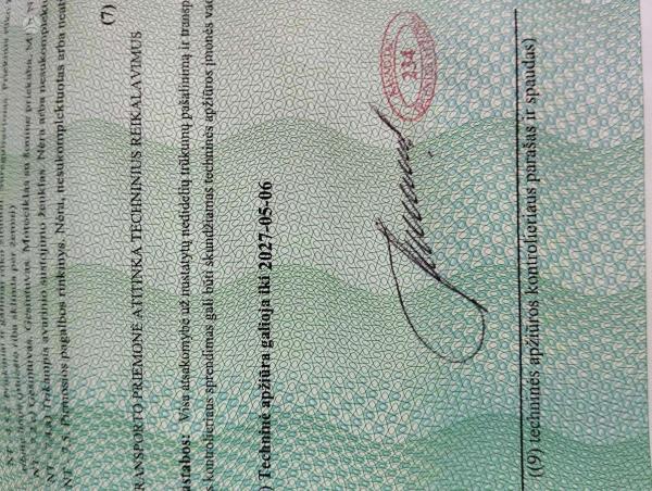 Pelēks Mitsubishi Grandis 2008 Jonava, ar dzinēja tilpumu 1.97 L un nobraukumu 345 tūkst. km par 1300 €, foto 9 vietnē AUTOMOTO.COM.LV