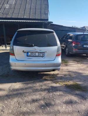 Grey Mitsubishi Grandis 2008 in Jonava, with an engine capacity of 1.97 L and mileage of 345 thousand km for 1300 €, photo 16 on AUTOMOTO.COM.LV
