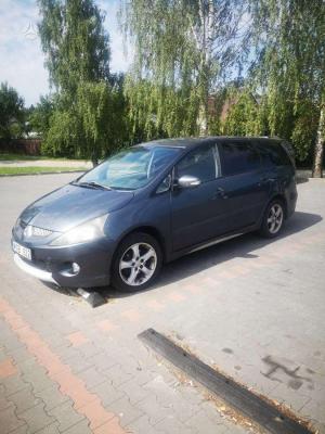 Grey Mitsubishi Grandis 2010 in Vilnius, with an engine capacity of 1.97 L and mileage of 388 thousand km for 2350 €, photo  on AUTOMOTO.COM.LV