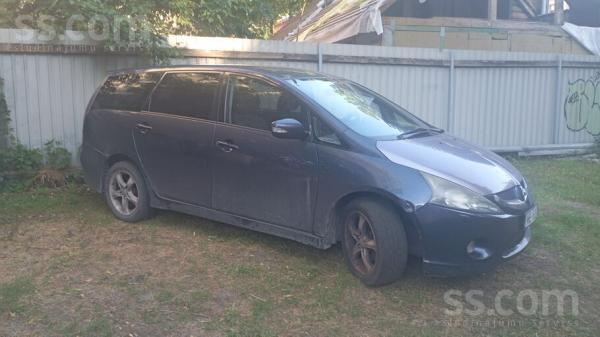 Violet Mitsubishi Grandis 2006 in Riga, with an engine capacity of 2.00 L and mileage of 0 thousand km for 1700 €, photo 1 on AUTOMOTO.COM.LV