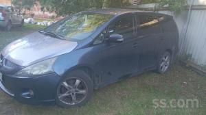 Violet Mitsubishi Grandis 2006 in Riga, with an engine capacity of 2.00 L and mileage of 0 thousand km for 1700 €, photo 3 on AUTOMOTO.COM.LV