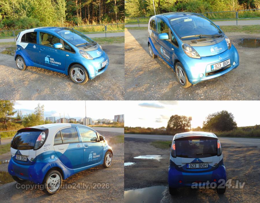 Blue Mitsubishi I-Miev 2012 in Tallinn, with an engine capacity of 0.00 L and mileage of 108 thousand km for 3800 €, photo 6 on AUTOMOTO.COM.LV