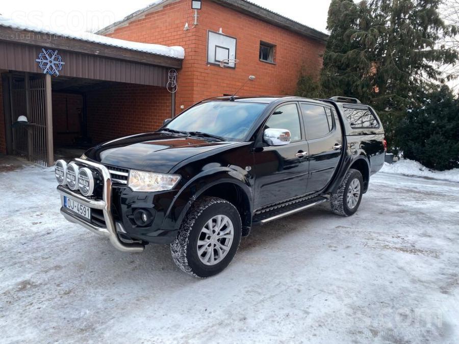 Melns Mitsubishi l-200 2014 Bauska, ar dzinēja tilpumu 2.50 L un nobraukumu 0 tūkst. km par 13500 €, foto 3 vietnē AUTOMOTO.COM.LV