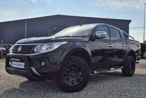 Black Mitsubishi l-200 2017 in Kaunas, with an engine capacity of 2.44 L and mileage of 190 thousand km for 13450 €, photo 3 on AUTOMOTO.COM.LV