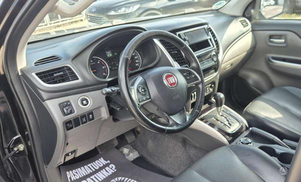 Black Mitsubishi l-200 2017 in Kaunas, with an engine capacity of 2.44 L and mileage of 190 thousand km for 13450 €, photo 8 on AUTOMOTO.COM.LV
