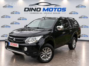 Black Mitsubishi l-200 2017 in Riga, with an engine capacity of 2.40 L and mileage of 265 thousand km for 13800 €, photo  on AUTOMOTO.COM.LV