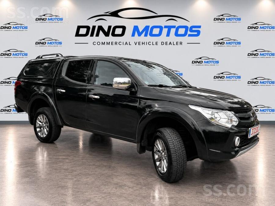 Black Mitsubishi l-200 2017 in Riga, with an engine capacity of 2.40 L and mileage of 265 thousand km for 13800 €, photo 8 on AUTOMOTO.COM.LV