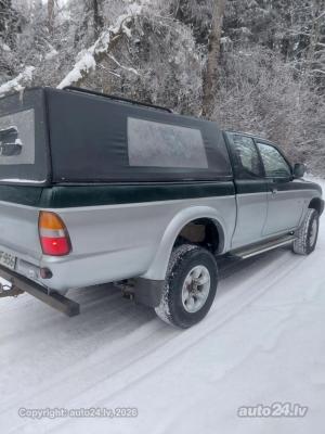 Mitsubishi l-200 2000 in Otepaa, with an engine capacity of 2.50 L and mileage of 414 thousand km for 3250 €, photo 2 on AUTOMOTO.COM.LV