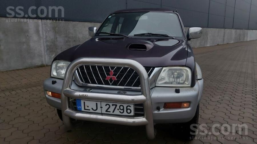 Mitsubishi l-200 2003 Rīga, ar dzinēja tilpumu 2.50 L un nobraukumu 260 tūkst. km par 4500 €, foto 13 vietnē AUTOMOTO.COM.LV