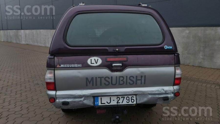 Mitsubishi l-200 2003 Rīga, ar dzinēja tilpumu 2.50 L un nobraukumu 260 tūkst. km par 4500 €, foto 14 vietnē AUTOMOTO.COM.LV
