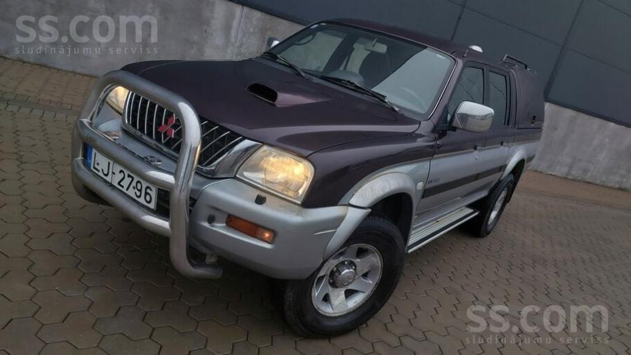 Mitsubishi l-200 2003 Rīga, ar dzinēja tilpumu 2.50 L un nobraukumu 260 tūkst. km par 4500 €, foto 29 vietnē AUTOMOTO.COM.LV