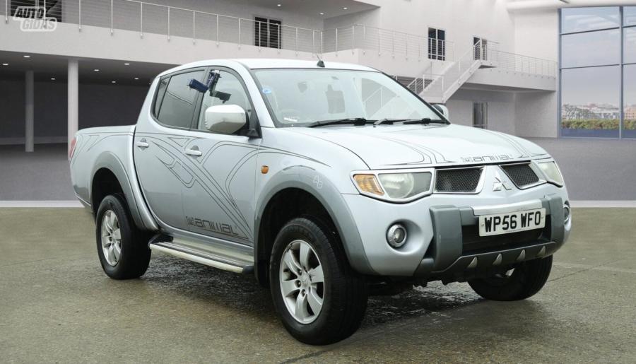 Mitsubishi l-200 2007 Panevēža, ar dzinēja tilpumu 2.50 L un nobraukumu 155 tūkst. km par 5300 €, foto 1 vietnē AUTOMOTO.COM.LV