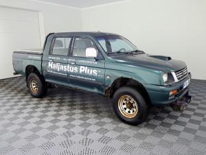 Green Mitsubishi l-200 1997 in Tallinn, with an engine capacity of 2.50 L and mileage of 284 thousand km for 1099 €, photo  on AUTOMOTO.COM.LV