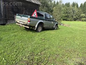 Зеленый Мицубиси Л 200 1999 в Краслава, объемом двигателя 2.50 л и пробегом 438 тыс. км за 2000 €, фото 4 на AUTOMOTO.COM.LV