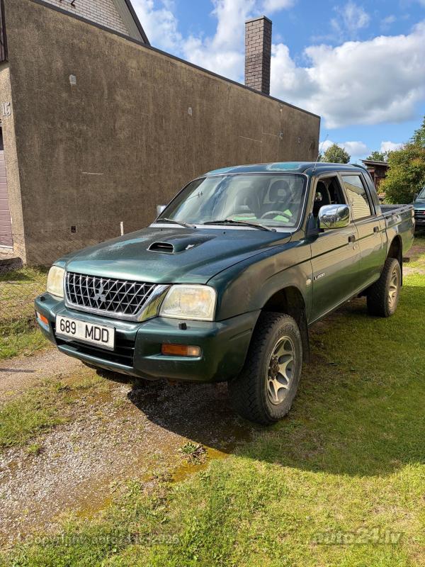 Zaļš Mitsubishi l-200 2002 Tallina, ar dzinēja tilpumu 2.50 L un nobraukumu 0 tūkst. km par 2500 €, foto 1 vietnē AUTOMOTO.COM.LV