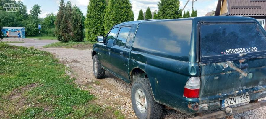 Zaļš Mitsubishi l-200 2005 Ignalina, ar dzinēja tilpumu 2.50 L un nobraukumu 249 tūkst. km par 4950 €, foto 5 vietnē AUTOMOTO.COM.LV