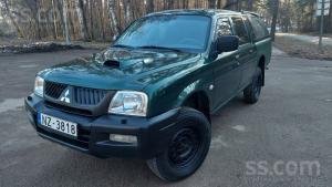 Green Mitsubishi l-200 2005 in Riga, with an engine capacity of 2.50 L and mileage of 0 thousand km for 3800 €, photo 3 on AUTOMOTO.COM.LV