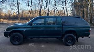 Green Mitsubishi l-200 2005 in Riga, with an engine capacity of 2.50 L and mileage of 0 thousand km for 3800 €, photo 11 on AUTOMOTO.COM.LV