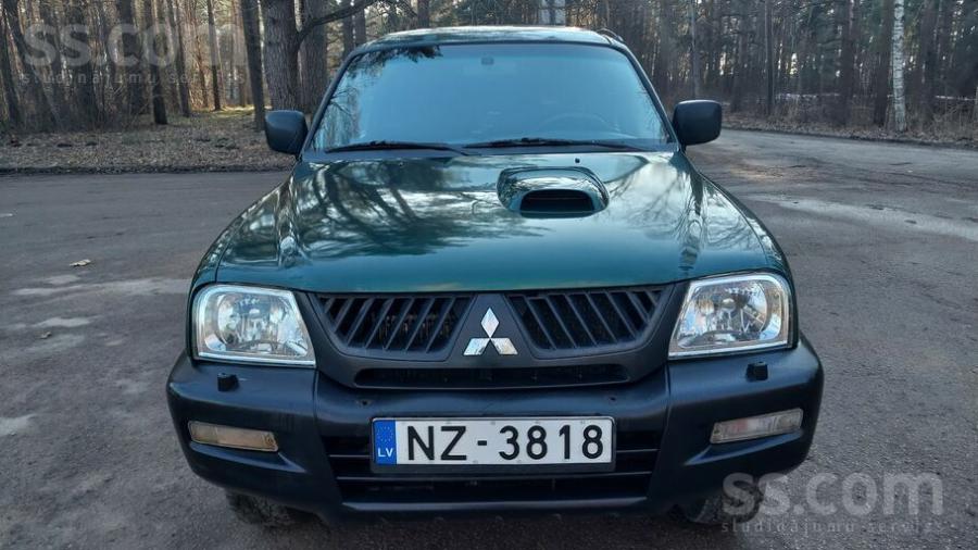 Green Mitsubishi l-200 2005 in Riga, with an engine capacity of 2.50 L and mileage of 0 thousand km for 3800 €, photo 14 on AUTOMOTO.COM.LV