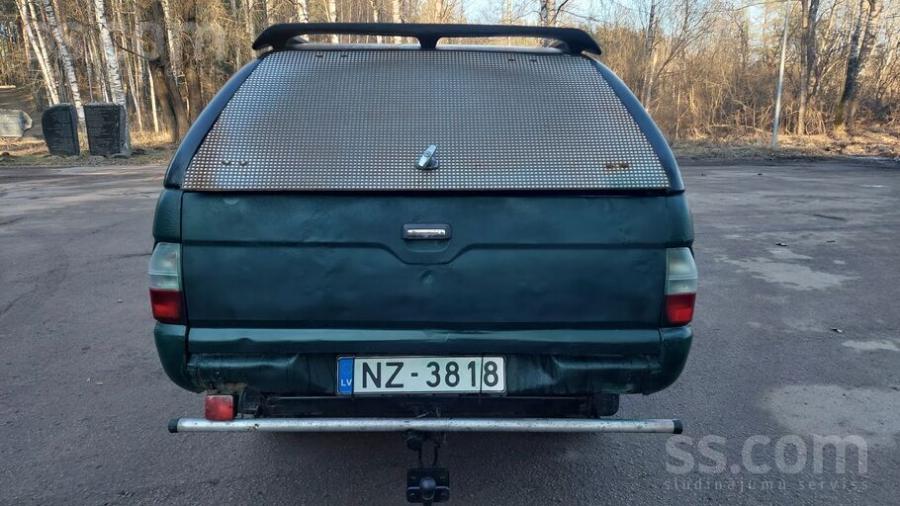 Green Mitsubishi l-200 2005 in Riga, with an engine capacity of 2.50 L and mileage of 0 thousand km for 3800 €, photo 15 on AUTOMOTO.COM.LV