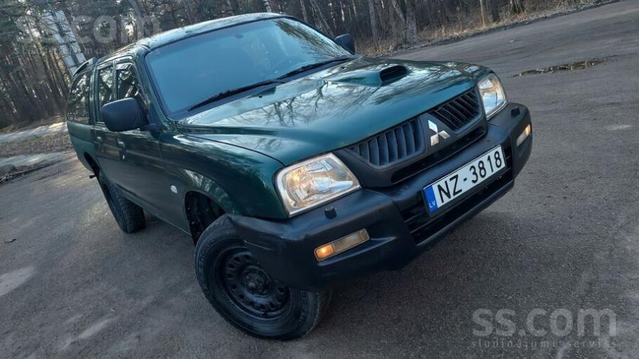 Green Mitsubishi l-200 2005 in Riga, with an engine capacity of 2.50 L and mileage of 0 thousand km for 3800 €, photo 29 on AUTOMOTO.COM.LV