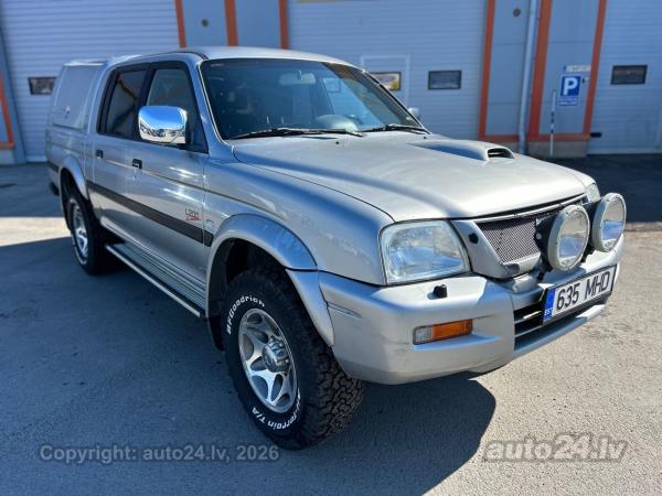 Grey Mitsubishi l-200 2001 in Tartu, with an engine capacity of 2.50 L and mileage of 190 thousand km for 2999 €, photo 2 on AUTOMOTO.COM.LV