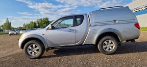 Grey Mitsubishi l-200 2006 in Riga, with an engine capacity of 2.50 L and mileage of 337 thousand km for 8725 €, photo 36 on AUTOMOTO.COM.LV