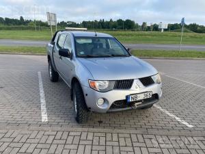 Grey Mitsubishi l-200 2007 in Liepaja, with an engine capacity of 2.40 L and mileage of 296 thousand km for 7000 €, photo  on AUTOMOTO.COM.LV