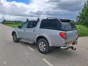 Grey Mitsubishi l-200 2009 in Siauliai, with an engine capacity of 2.48 L and mileage of 191 thousand km for 2700 €, photo 10 on AUTOMOTO.COM.LV