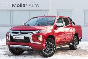 Sarkans Mitsubishi l-200 2019 Ventspils, ar dzinēja tilpumu 2.30 L un nobraukumu 120 tūkst. km par 28050 €, foto  vietnē AUTOMOTO.COM.LV