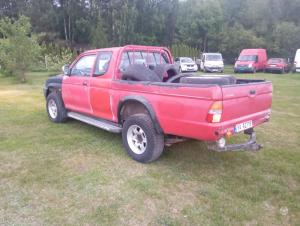Sarkans Mitsubishi l-200 1997 Jonava, ar dzinēja tilpumu 2.48 L un nobraukumu 240 tūkst. km par 2750 €, foto 5 vietnē AUTOMOTO.COM.LV