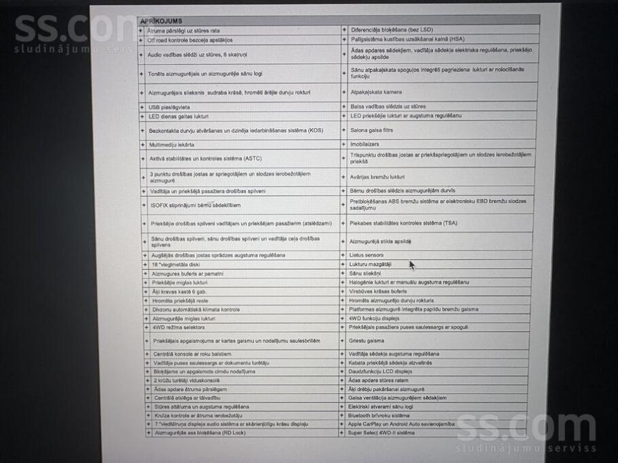 Sarkans Mitsubishi l-200 2022 Rīga, ar dzinēja tilpumu 2.30 L un nobraukumu 77 tūkst. km par 33900 €, foto 17 vietnē AUTOMOTO.COM.LV