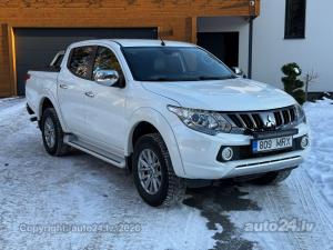 White Mitsubishi l-200 2018 in Parnu, with an engine capacity of 2.40 L and mileage of 136 thousand km for 23000 €, photo  on AUTOMOTO.COM.LV