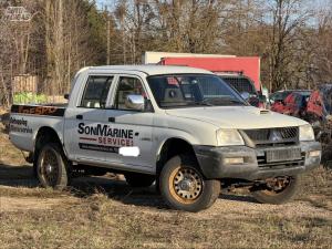 White Mitsubishi l-200 2005 in Kaunas, with an engine capacity of 2.50 L and mileage of 180 thousand km for 3900 €, photo  on AUTOMOTO.COM.LV